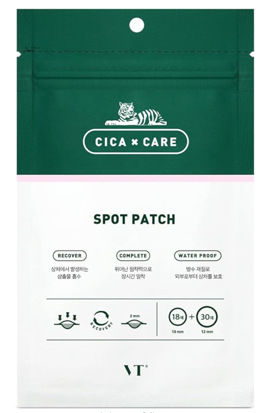 VT Cosmetics - CICA X CARE SPOT PATCH (3 sheets) – Newko Beauty